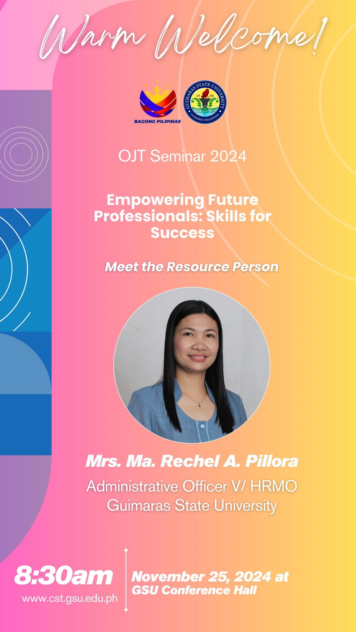 BSIT and BSIS Programs prepare Students for Internship through OJT ...