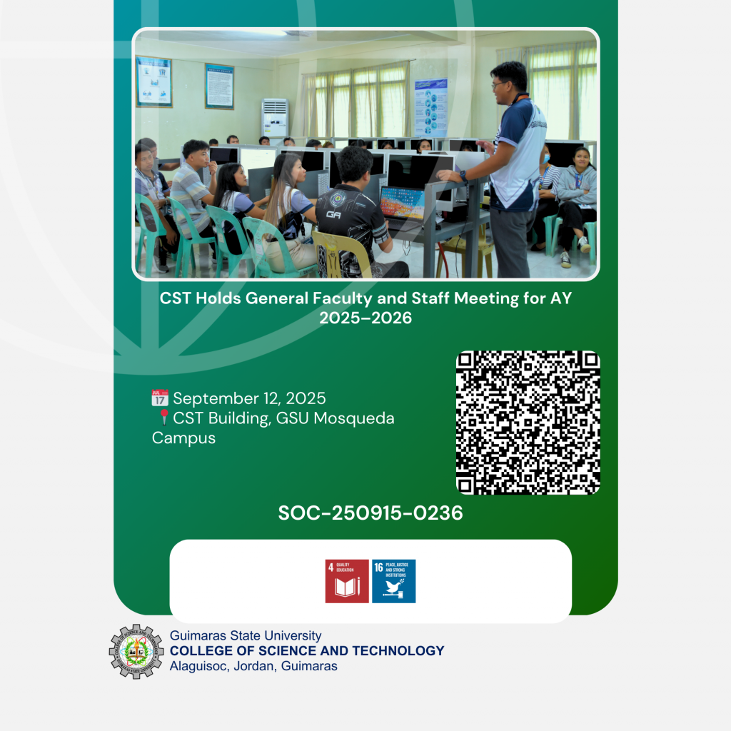 College of Science and Technology – Your gateway to 21st Century ...